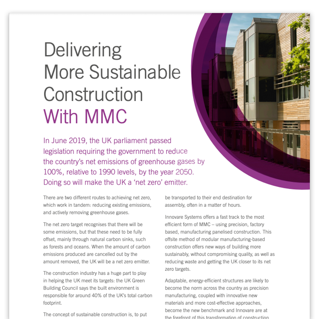 Innovative Construction Resources - Innovare Offsite